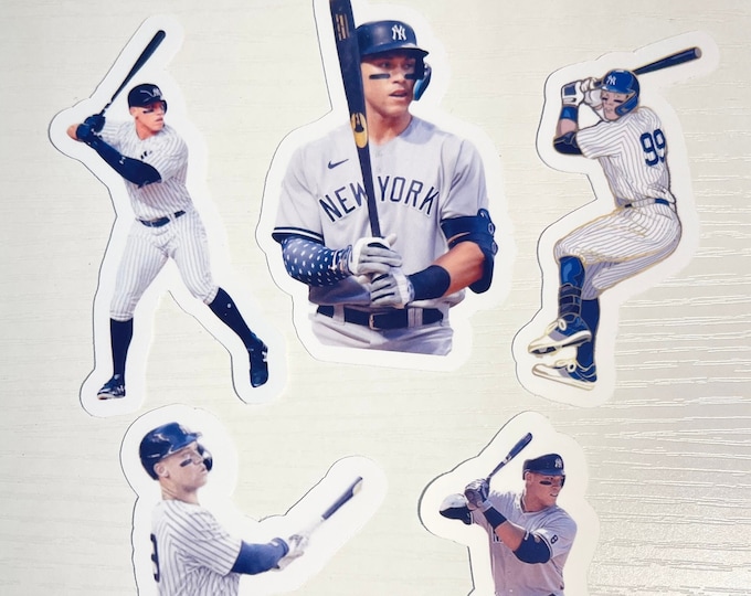 Aaron Judge Baseball Sticker Pack Judge Stickers for Laptops Hydro ...