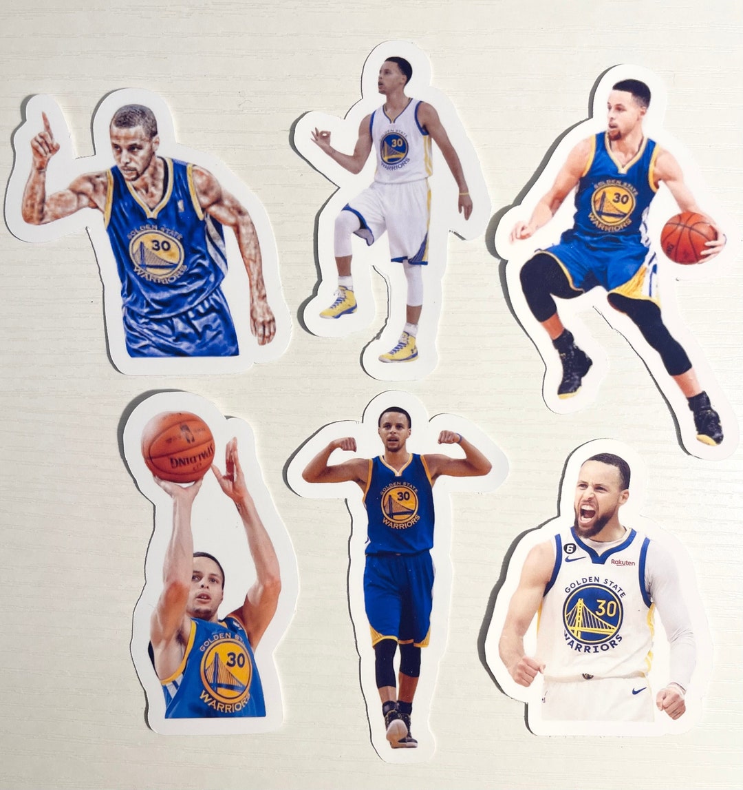 Steph Curry Basketball Stickers Pack Sticker Bundle for Laptops Hydro ...