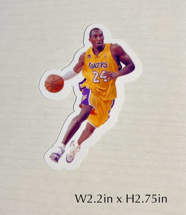 Basketball Stickers Pack Kobe Stickers Bundle Laptops Hydro Flask and ...