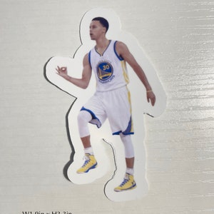 Stephen Curry Basketball Stickers Pack Sticker Bundle for Laptops Hydro ...