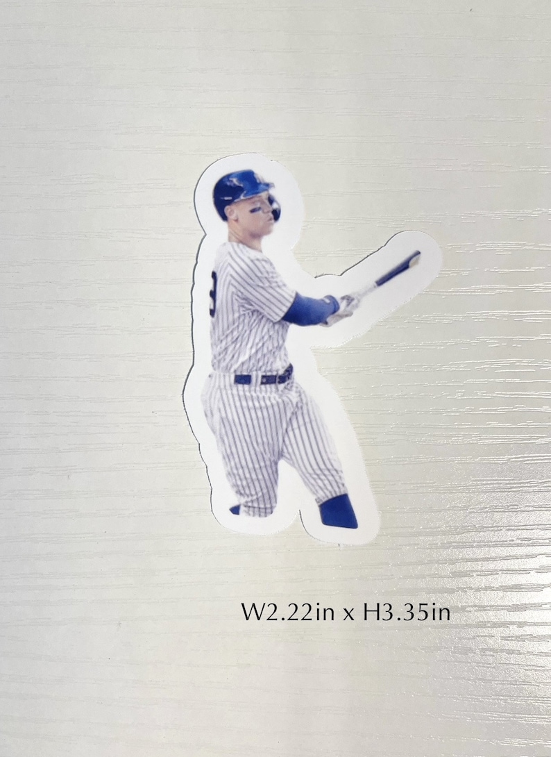 Aaron Judge Baseball Sticker Pack Judge Stickers for Laptops Hydro ...