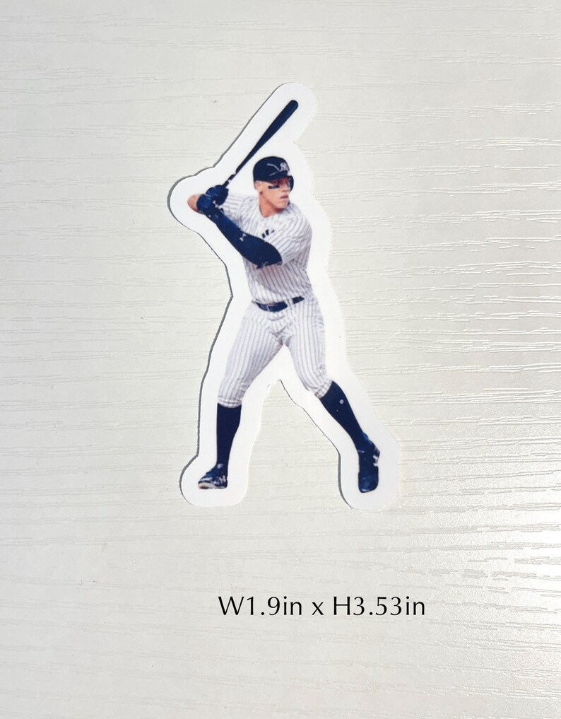 Aaron Judge Baseball Sticker Pack Judge Stickers for Laptops Hydro ...