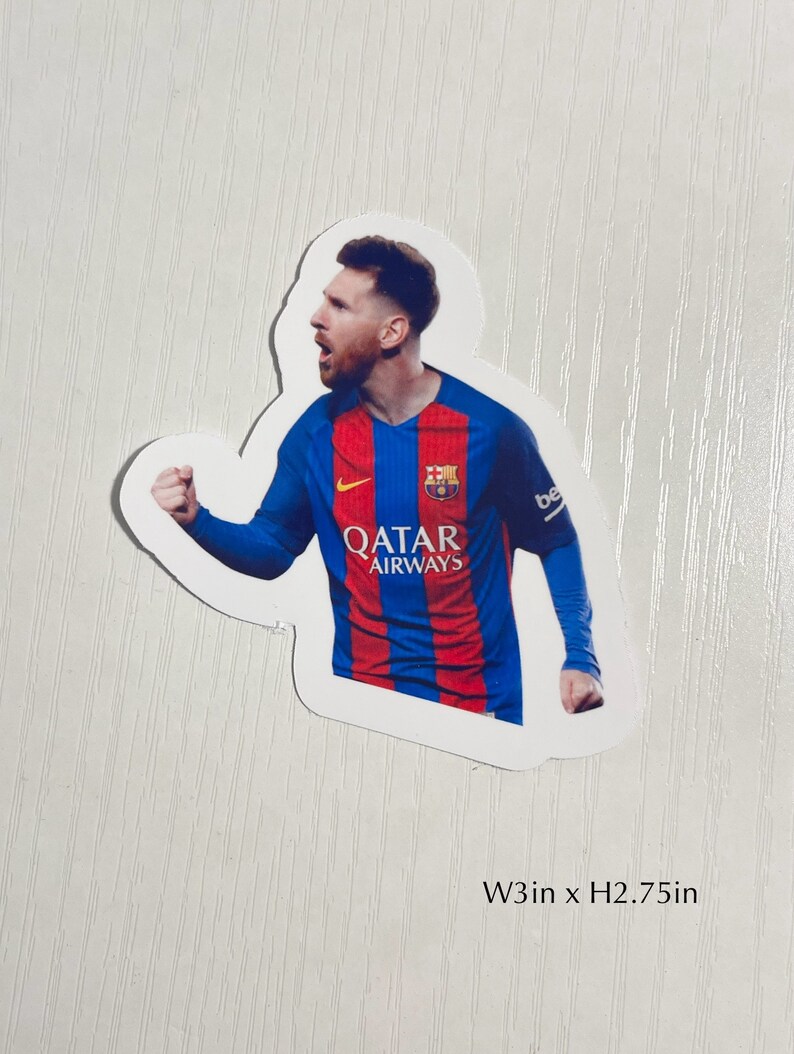 Messi Sticker Pack Soccer Stickers for Water Bottles Tumbler & Laptop ...