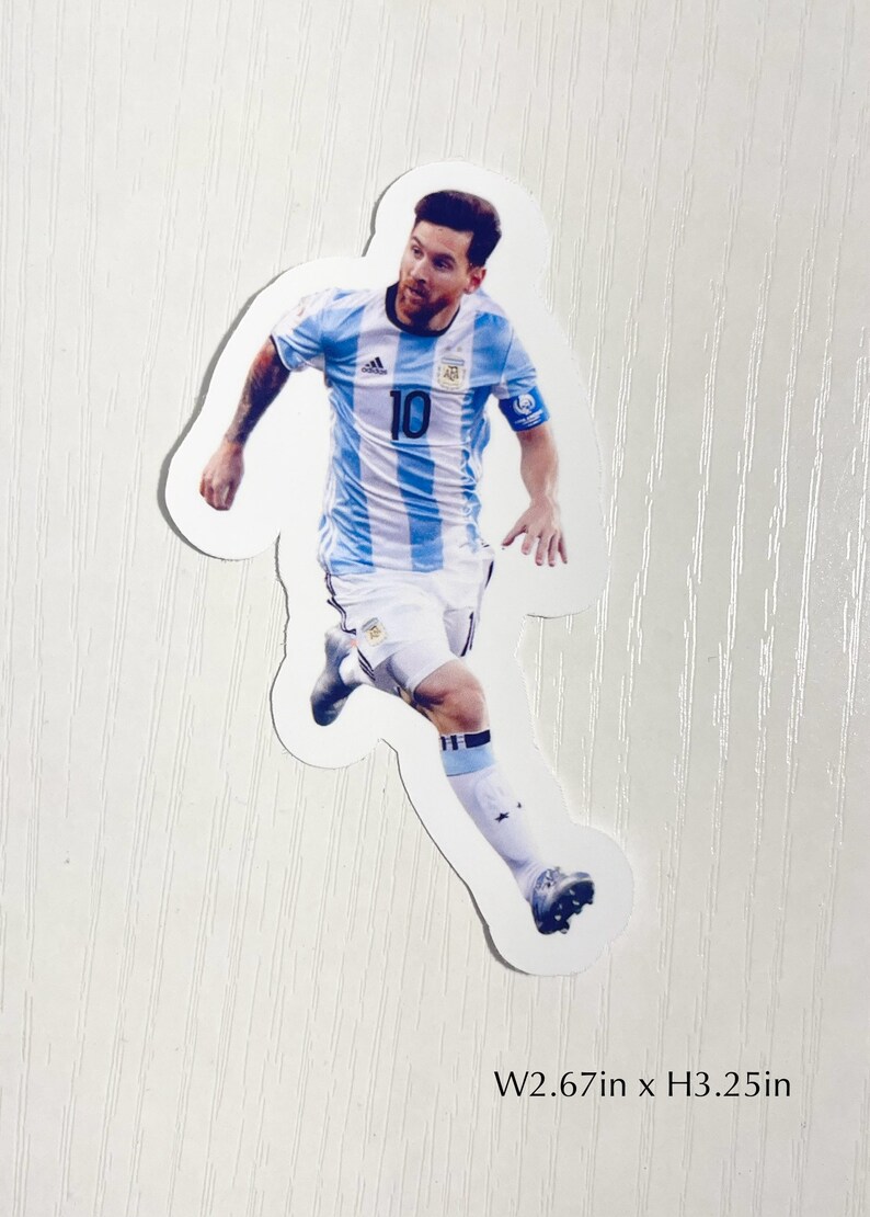 Messi Sticker Pack Soccer Stickers for Water Bottles Tumbler & Laptop ...