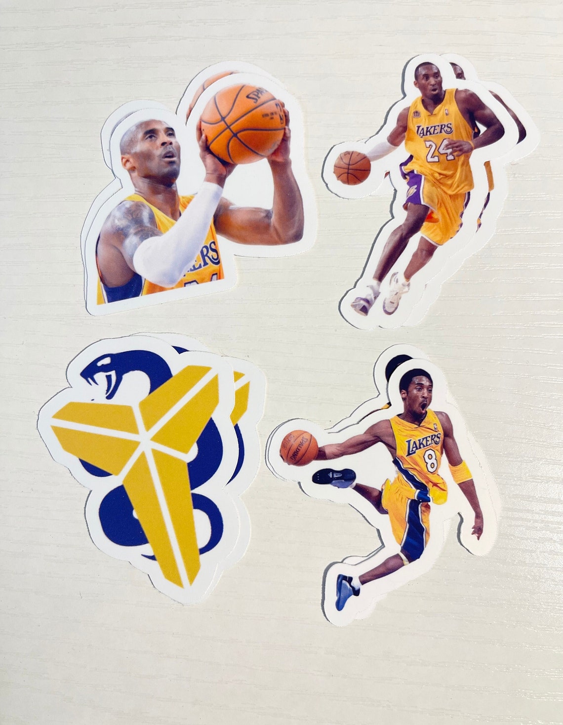 Basketball Stickers Pack Kobe Stickers Bundle Laptops Hydro Flask and ...