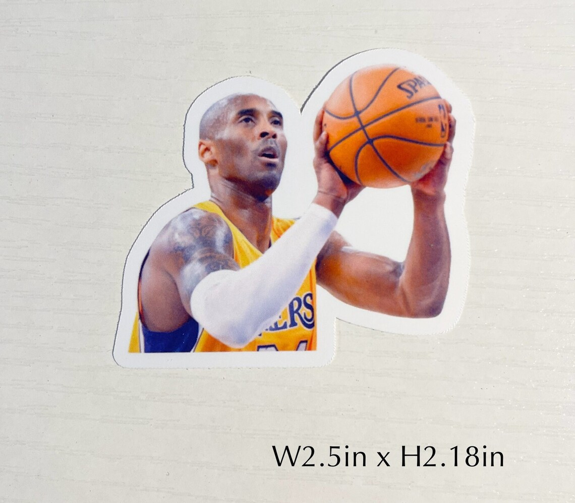 Basketball Stickers Pack Kobe Stickers Bundle Laptops Hydro Flask and ...