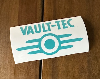 Fallout Vault-tec Vinyl Decal Logo - Etsy