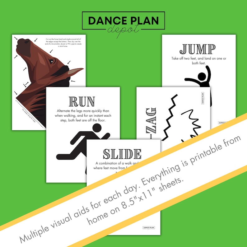 Ride a Horse Dance Lesson Plan - Etsy
