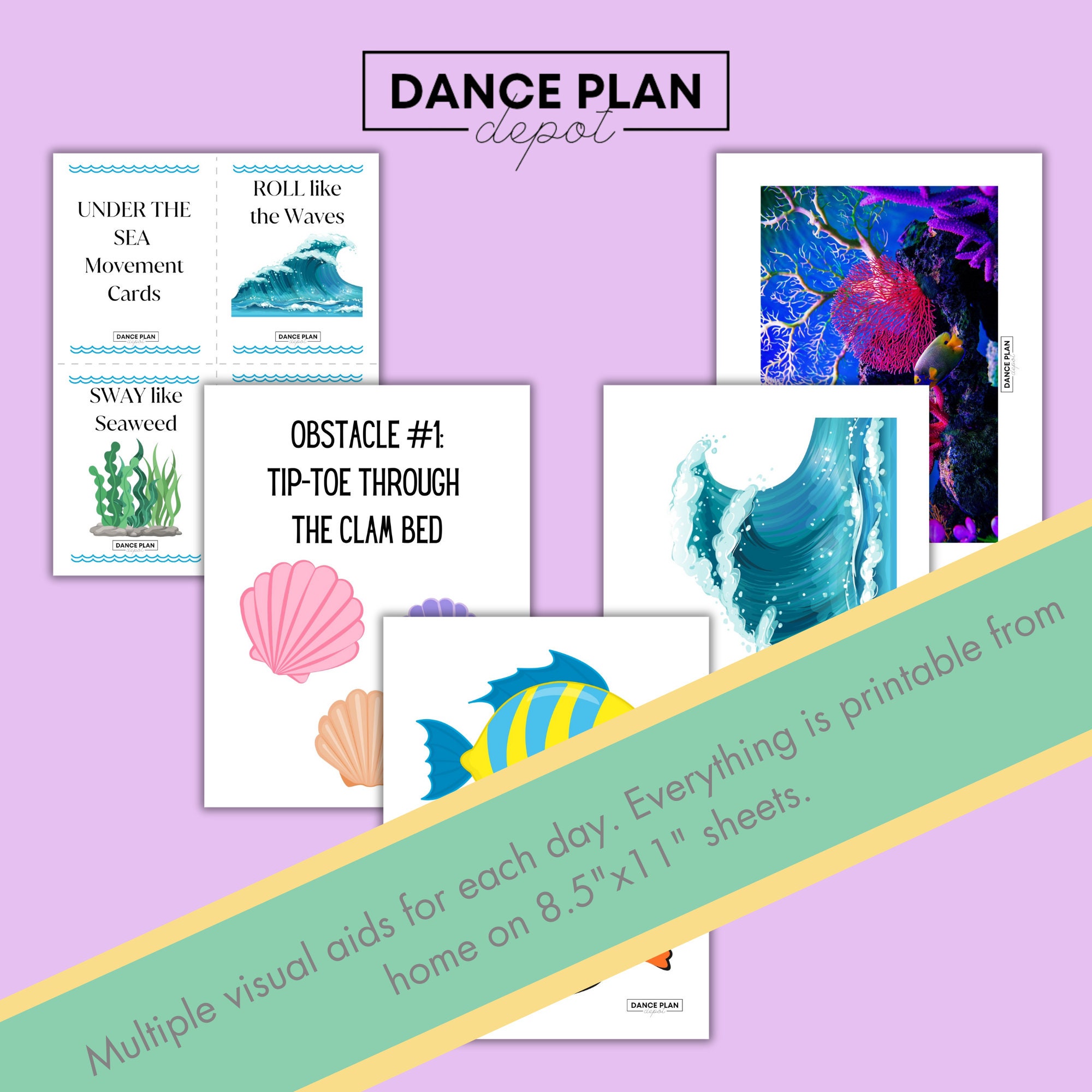 Little Mermaid Dance Class Lesson Plan - Etsy