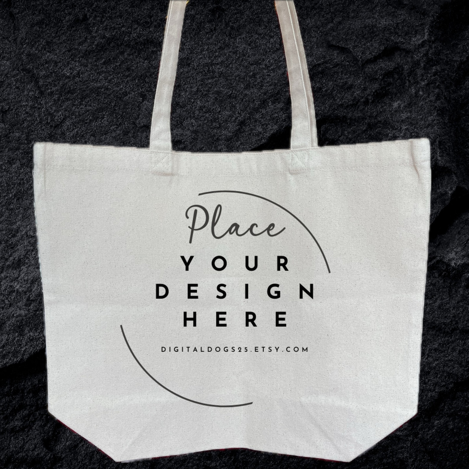 Bagmasters A250 Tote Bag Mockup, Canvas Tote Bag Mockup, Actual Tote ...