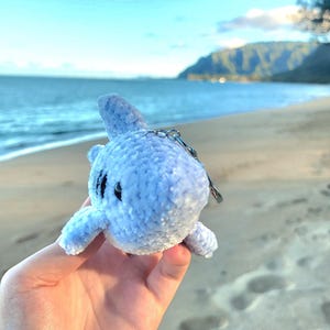 Cute Shark Keychain Made by Empty Mind Crochet, From Hawaii - Etsy