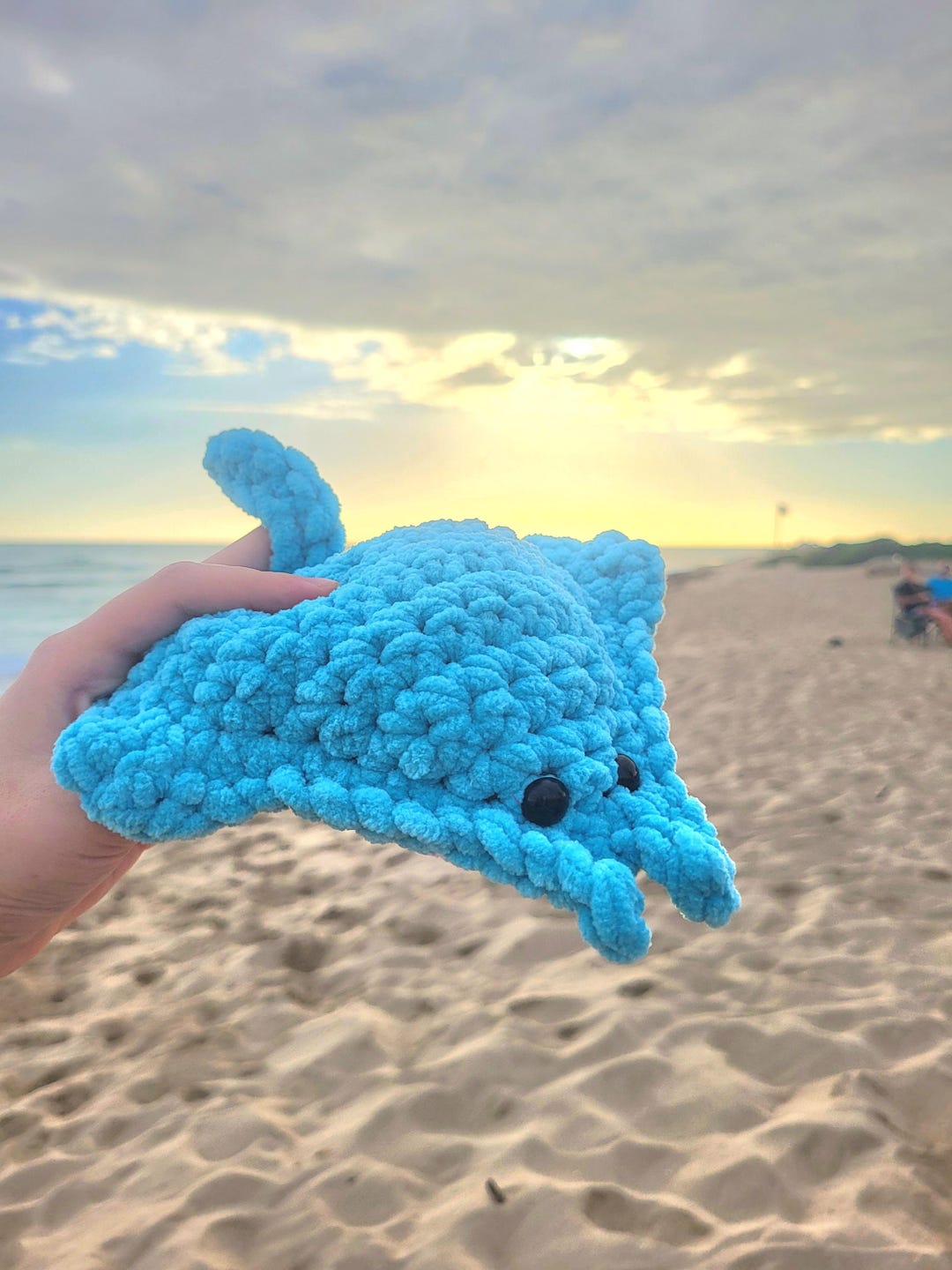 Manta Ray Plushie Made by Empty Mind Crochet, From Hawaii - Etsy