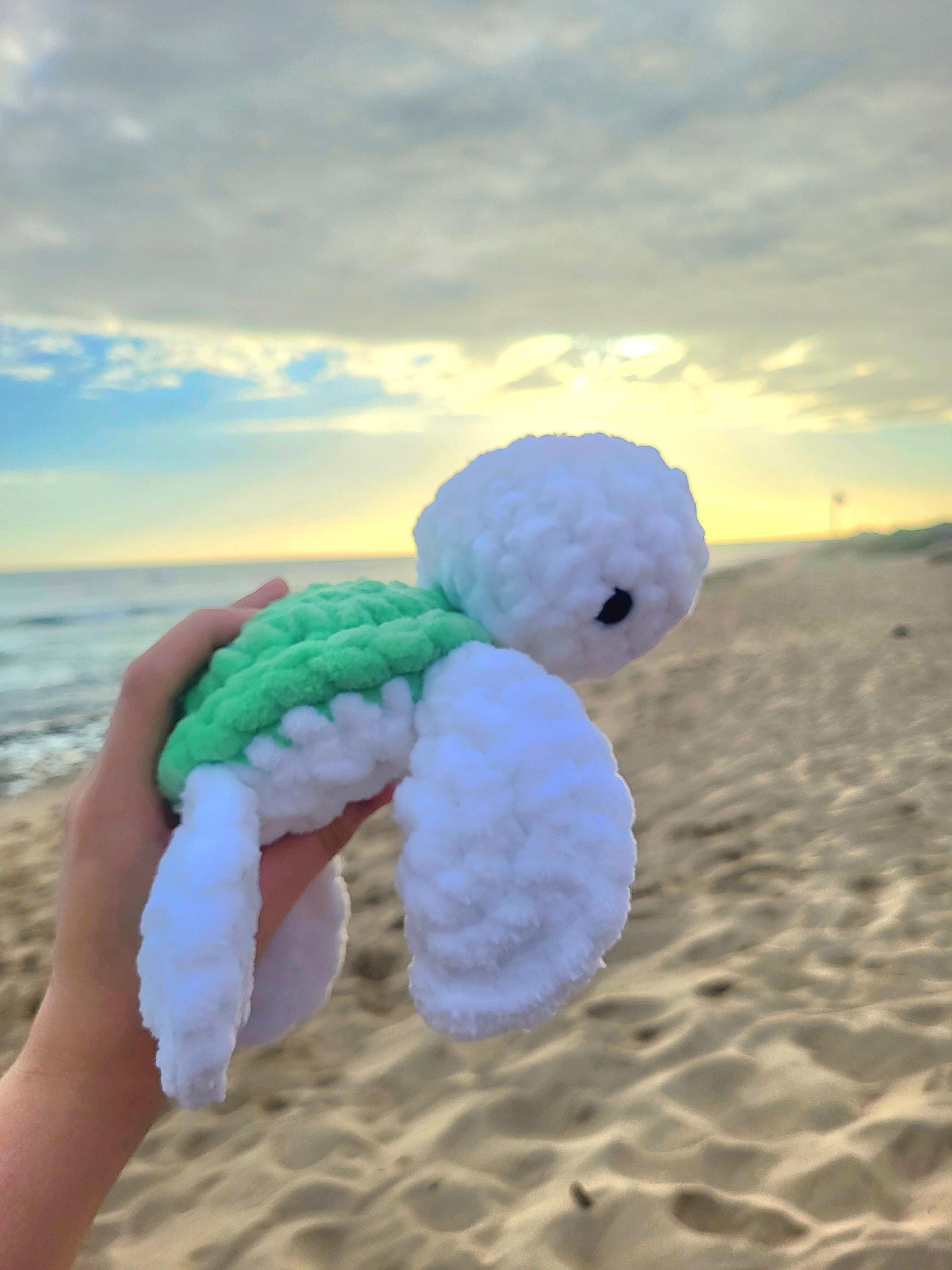 Purple or Green Turtle Made by Empty Mind Crochet, From Hawaii - Etsy