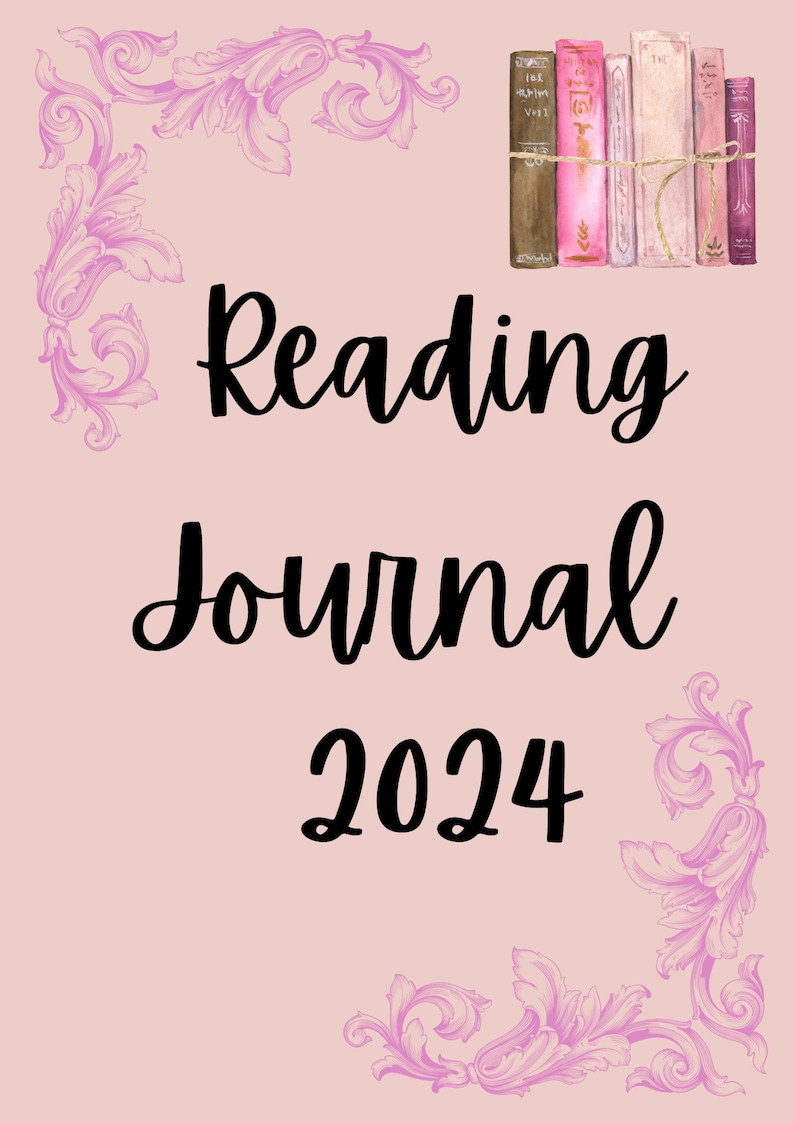 Printable Reading Journal 2024 - Etsy