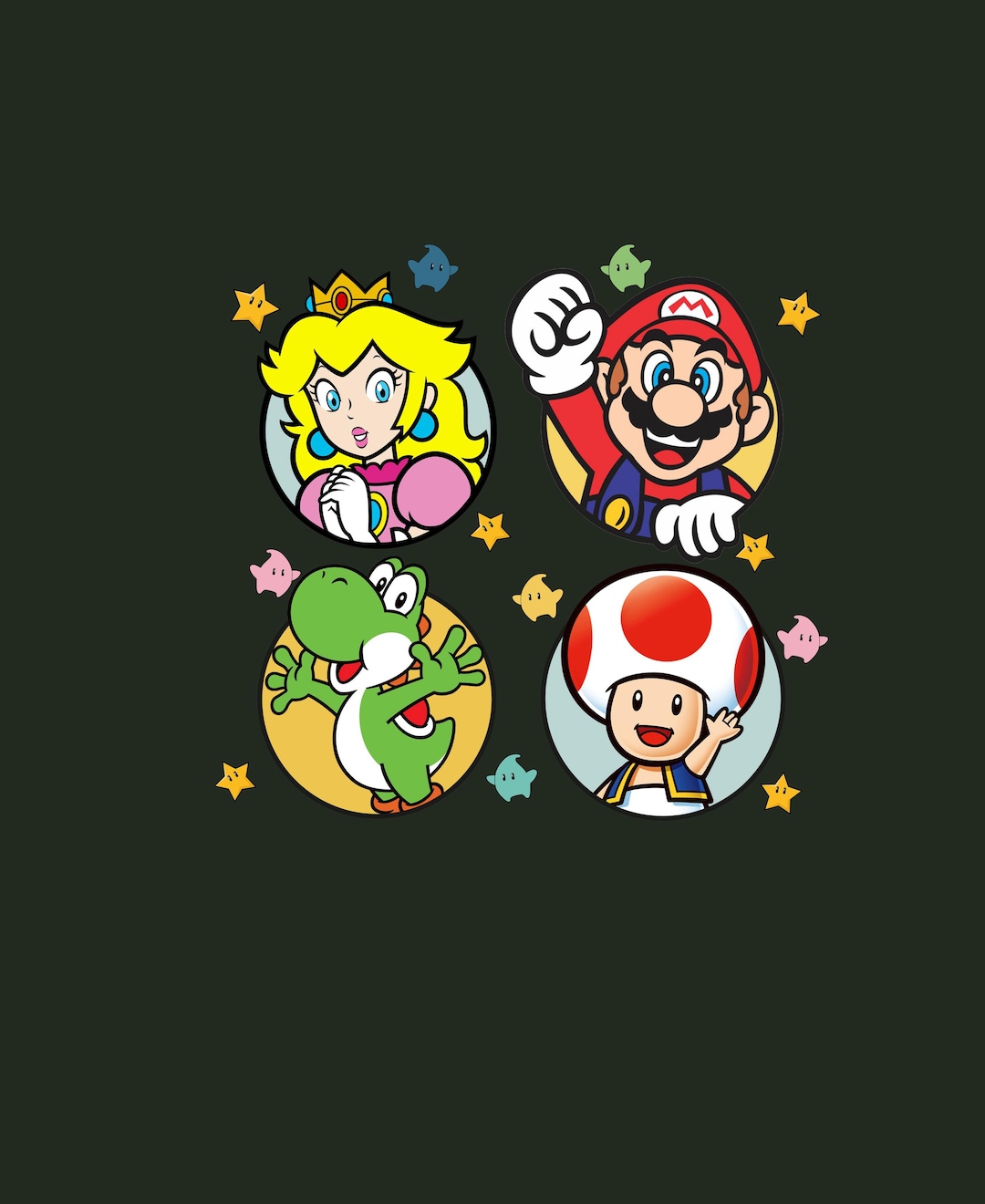 Retro Princess Peach Mario Png, Super Mario Png, Mario & Friend Party ...