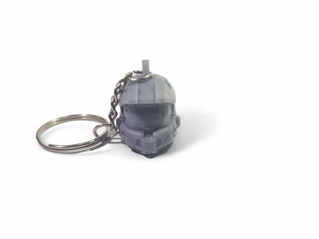 Halo Master Chief Helmet Keychain - Etsy