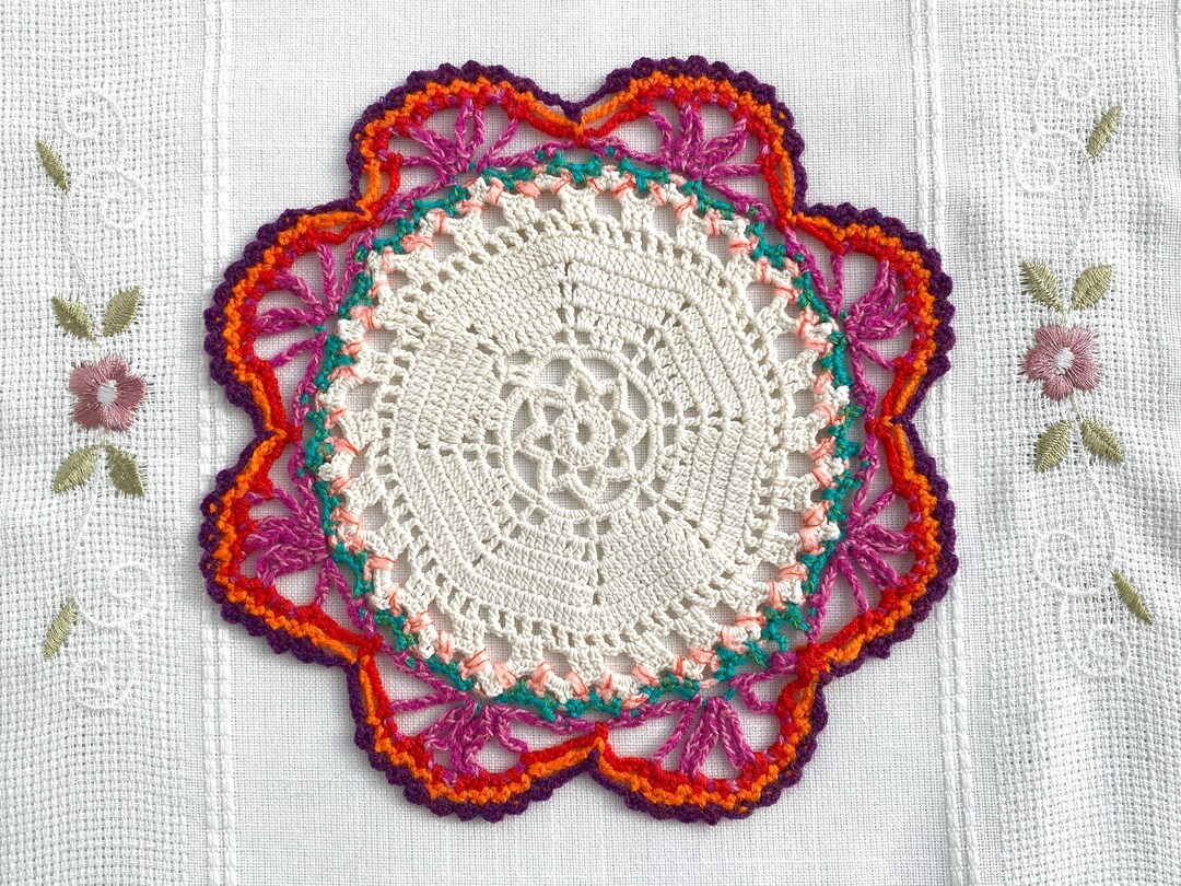 My Own Design & Made Handcrafted Lace Crochet Knit Home Decor Gift ...