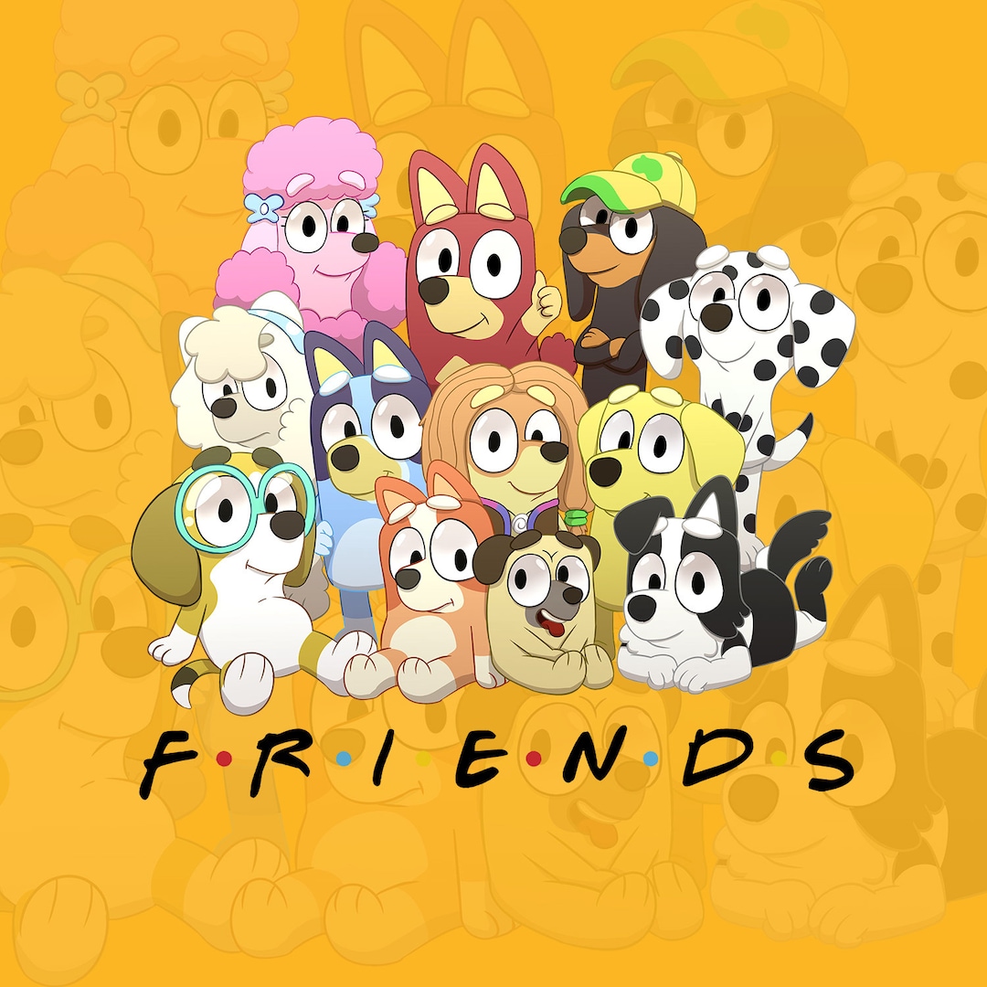 Bluey Png, Bluey Friends Png, Bluey Family Png - Etsy UK