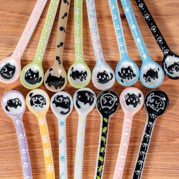 Cat Spoon - Etsy