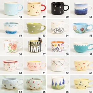 139 Designs Custom Pet Mug Personalized Handmade Ceramic Cat Dog Hidden ...