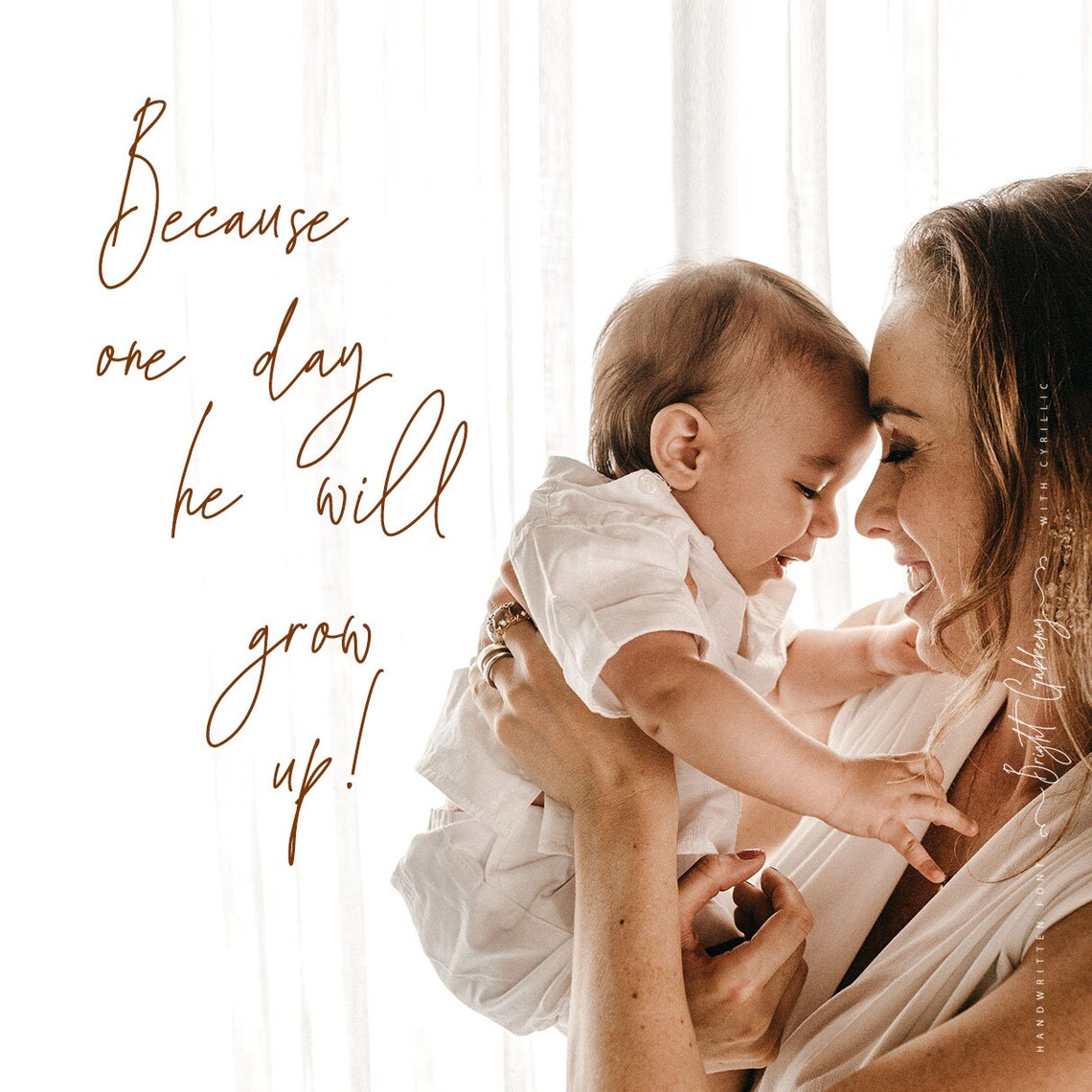 Greek Cyrillic Handwritten Script Cursive Wedding Handwriting Font With ...