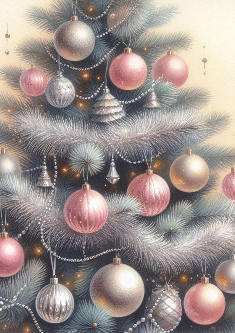 Traditional Christmas Printable Papers - Etsy UK