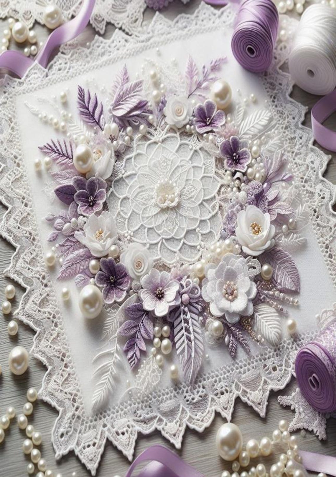 Printables Download, Lilac Themed Designer Papers - Etsy