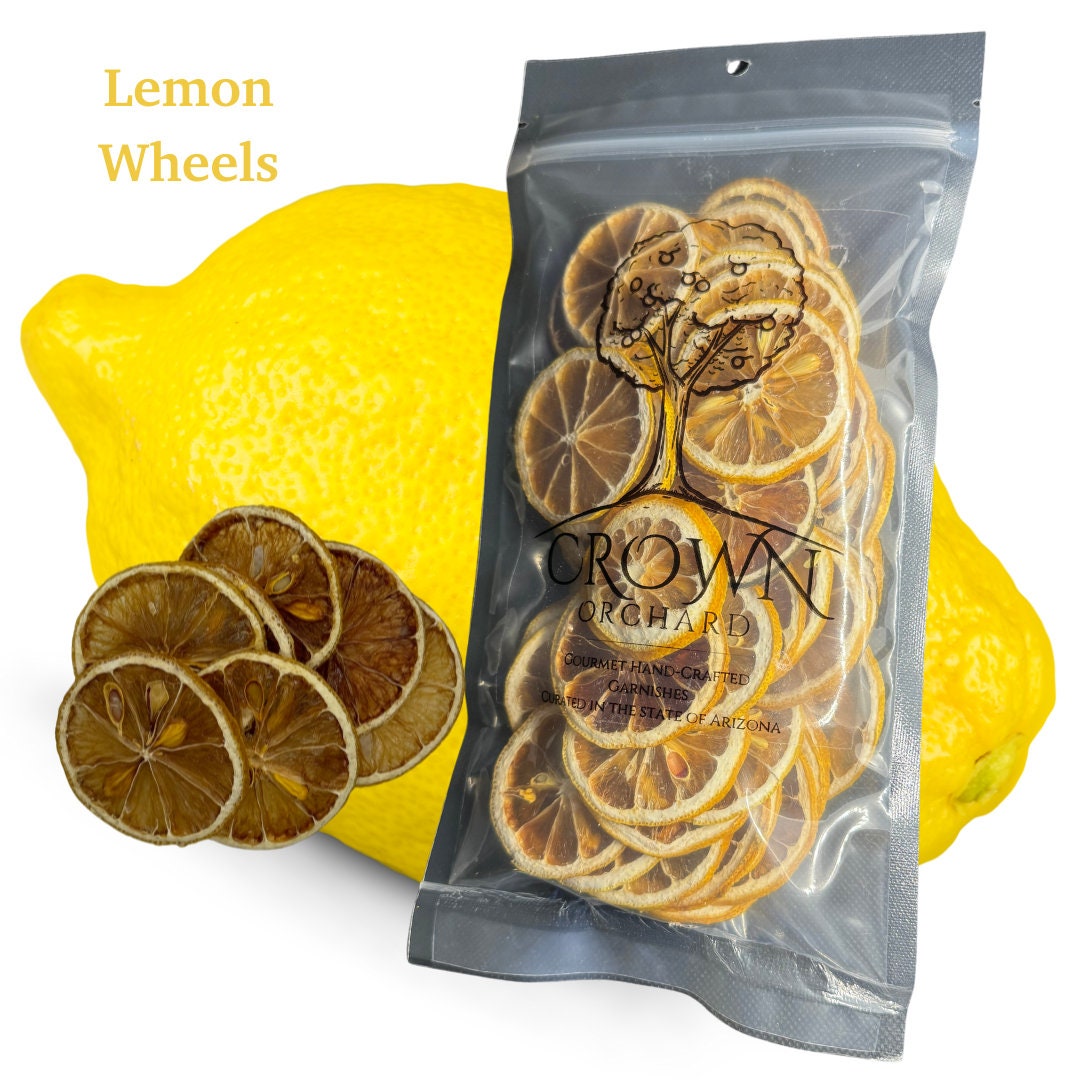 Dried Lemon Wheels - Etsy