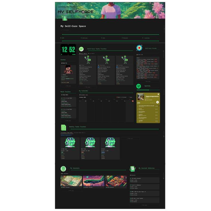Solo Leveling Anime Notion Template: Gamified Productivity Planner - Etsy