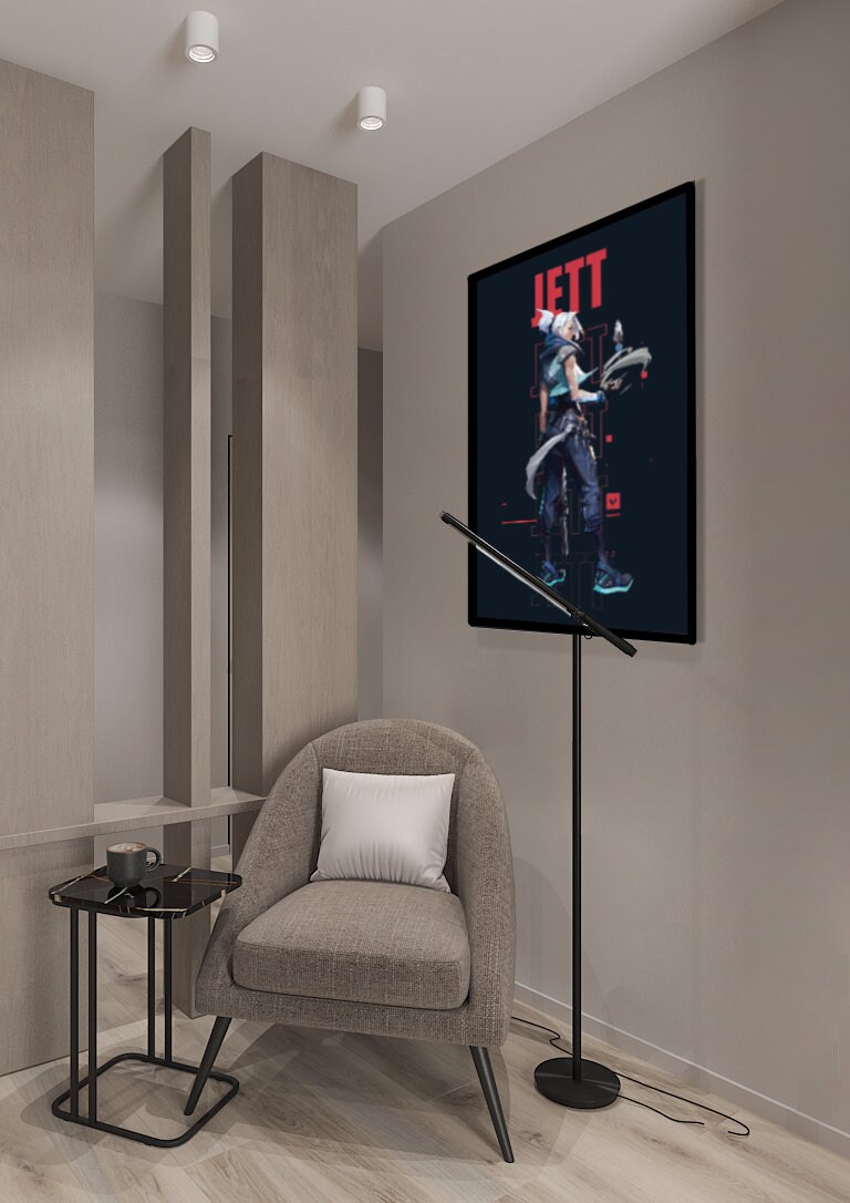 Vertical Valorant Jett Posters, Valorant Poster, Valorant Fade Poster ...