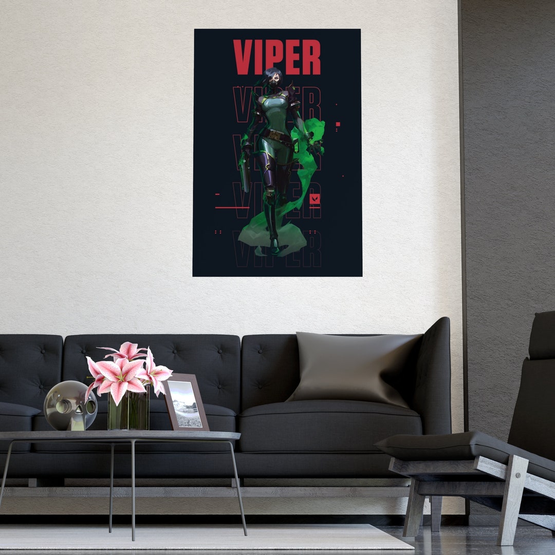 Vertical Valorant Viper Posters, Valorant Poster, Valorant Viper Poster ...