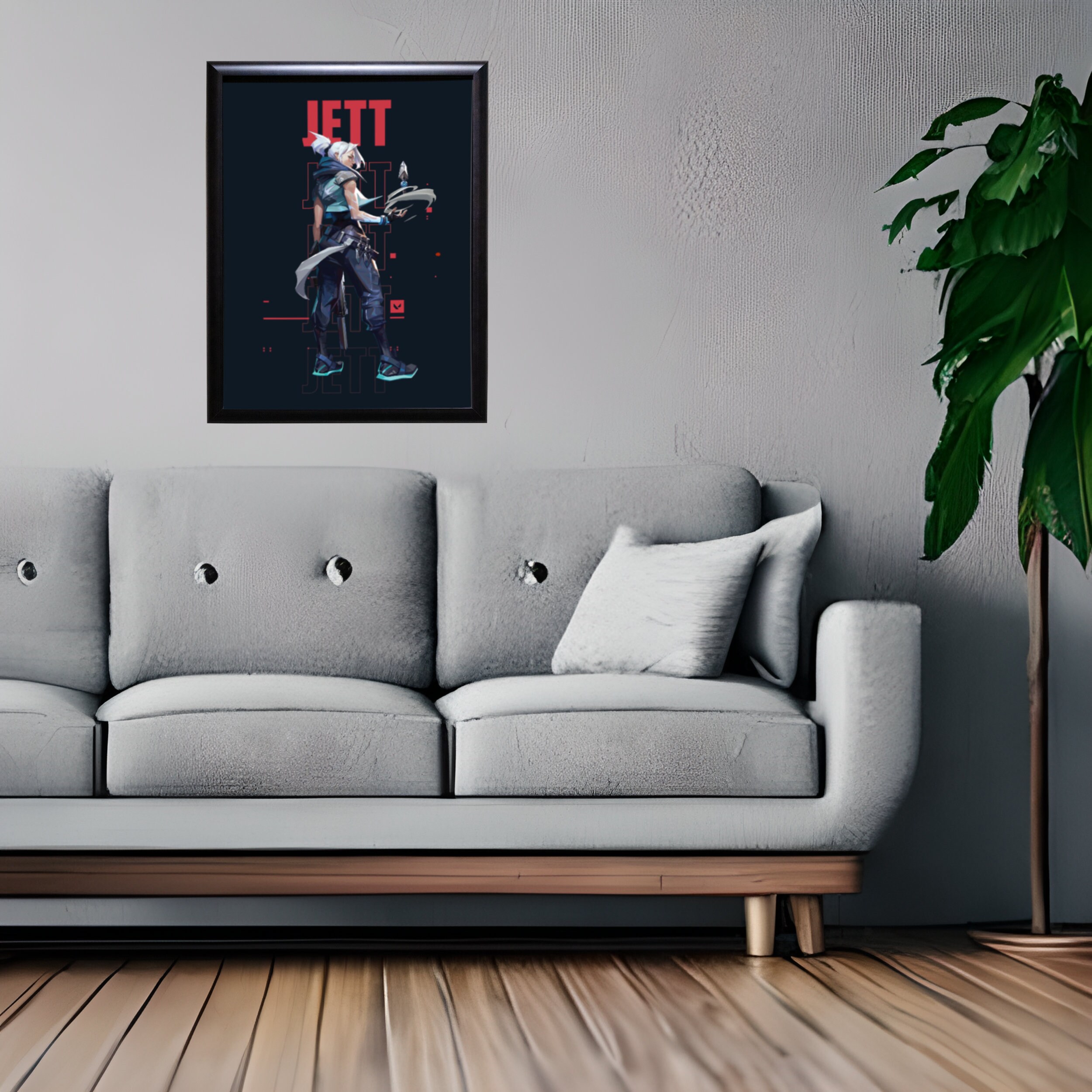 Vertical Valorant Jett Posters, Valorant Poster, Valorant Fade Poster ...