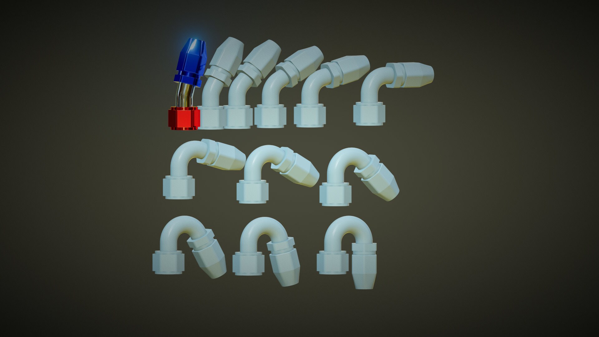 AN Fitting - Various Angles. - Etsy