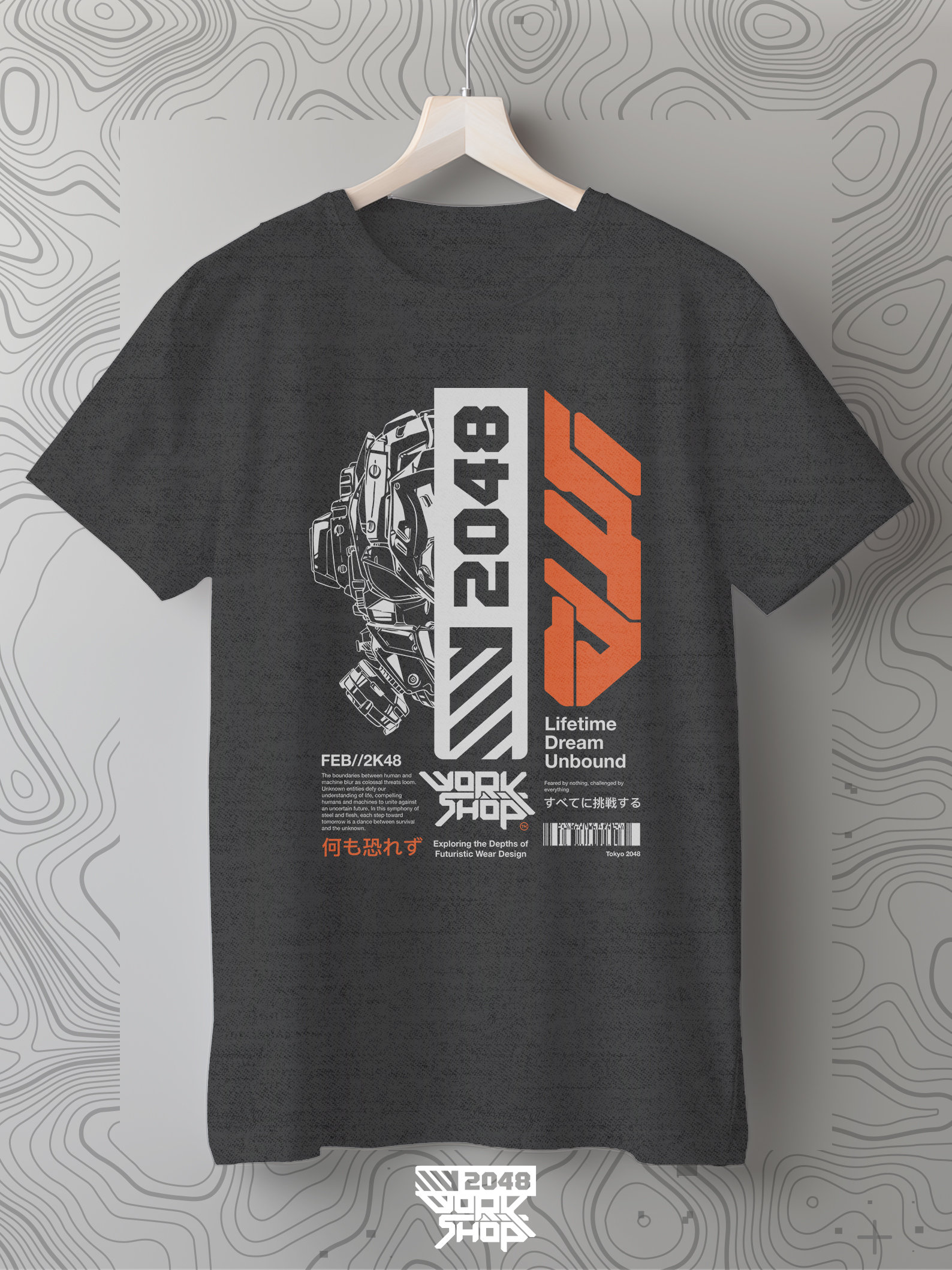 Techwear Cyberpunk Tshirt: Harajuku Streetwear, Kanji, Harajuku ...