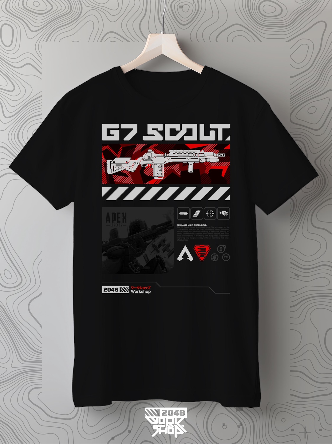 Apex Legends G7 Scout T-shirt: Unisex Legacy Design - Etsy