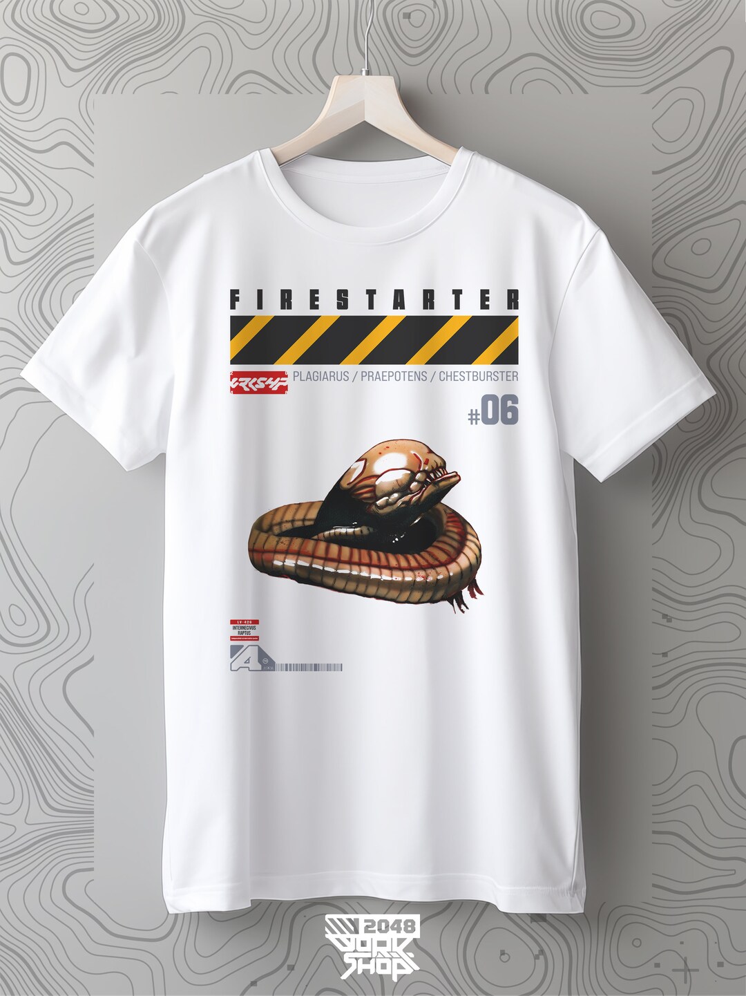 T-shirt Chest Burster, Aliens, Xenomorph, Japanese, Harajuku, Techwear ...