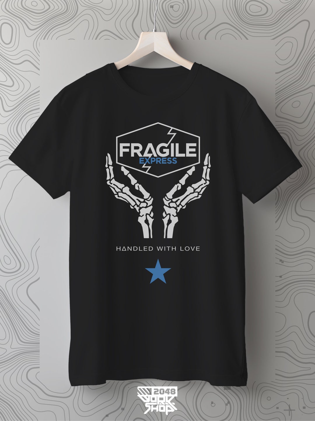 Fragile Express T-shirt Death Stranding Japan Streetwear Cyberpunk ...
