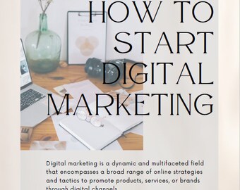 Quick Start Digital Marketing Guide - Etsy