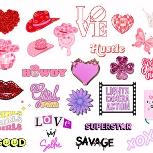 THE STICKER BUNDLE - 100 Photo Booth Stickers - 800x800 - Etsy