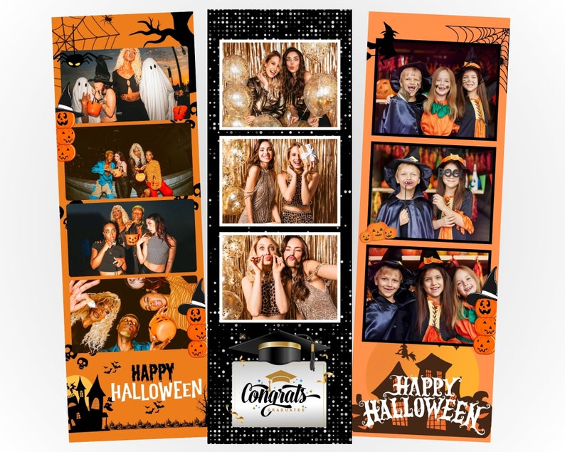 25 DESIGNS - Elegant 2x6 Photo Booth Design Template, Wedding ...