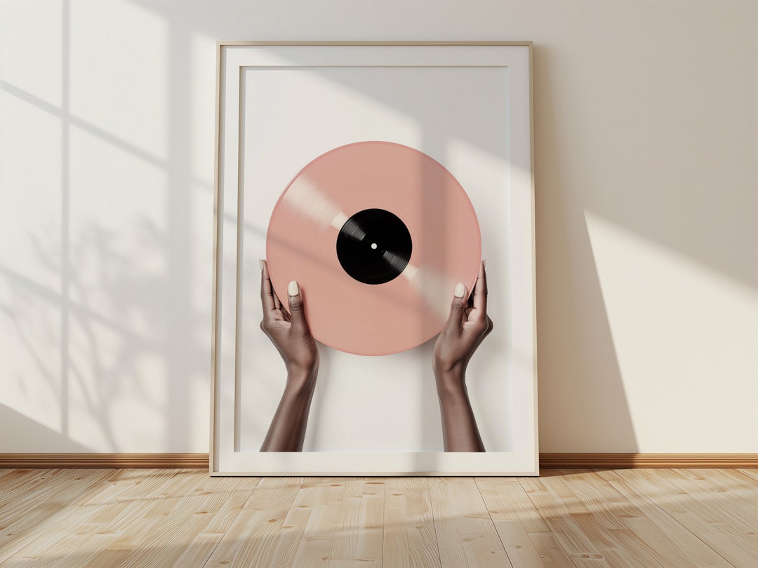 Vinyl Record Poster, Vinyl Record Player Prints, Music Poster Print ...