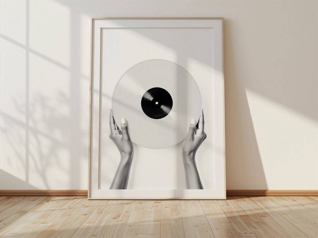 Vinyl Record Poster, Vinyl Record Player Prints, Music Poster Print ...