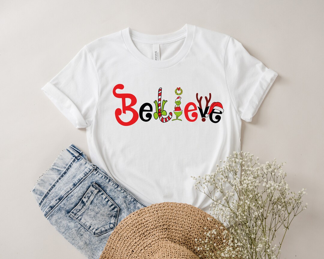 Grinch Believe Svg, in My Grinch Era Svg, Believe Grinch Png, Believe ...