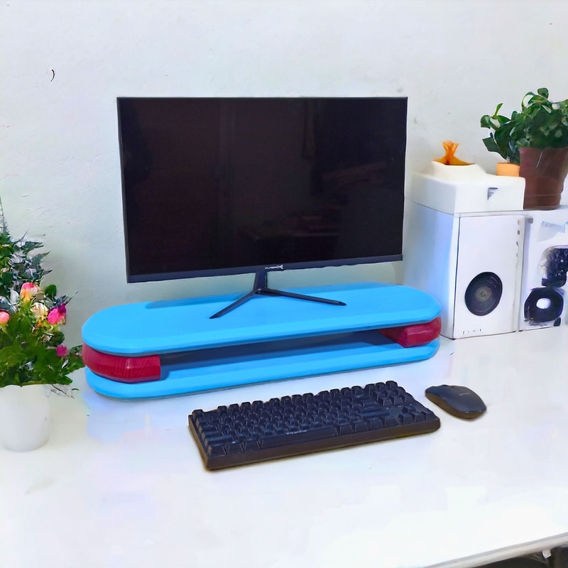 Wood Monitor Stand - Etsy