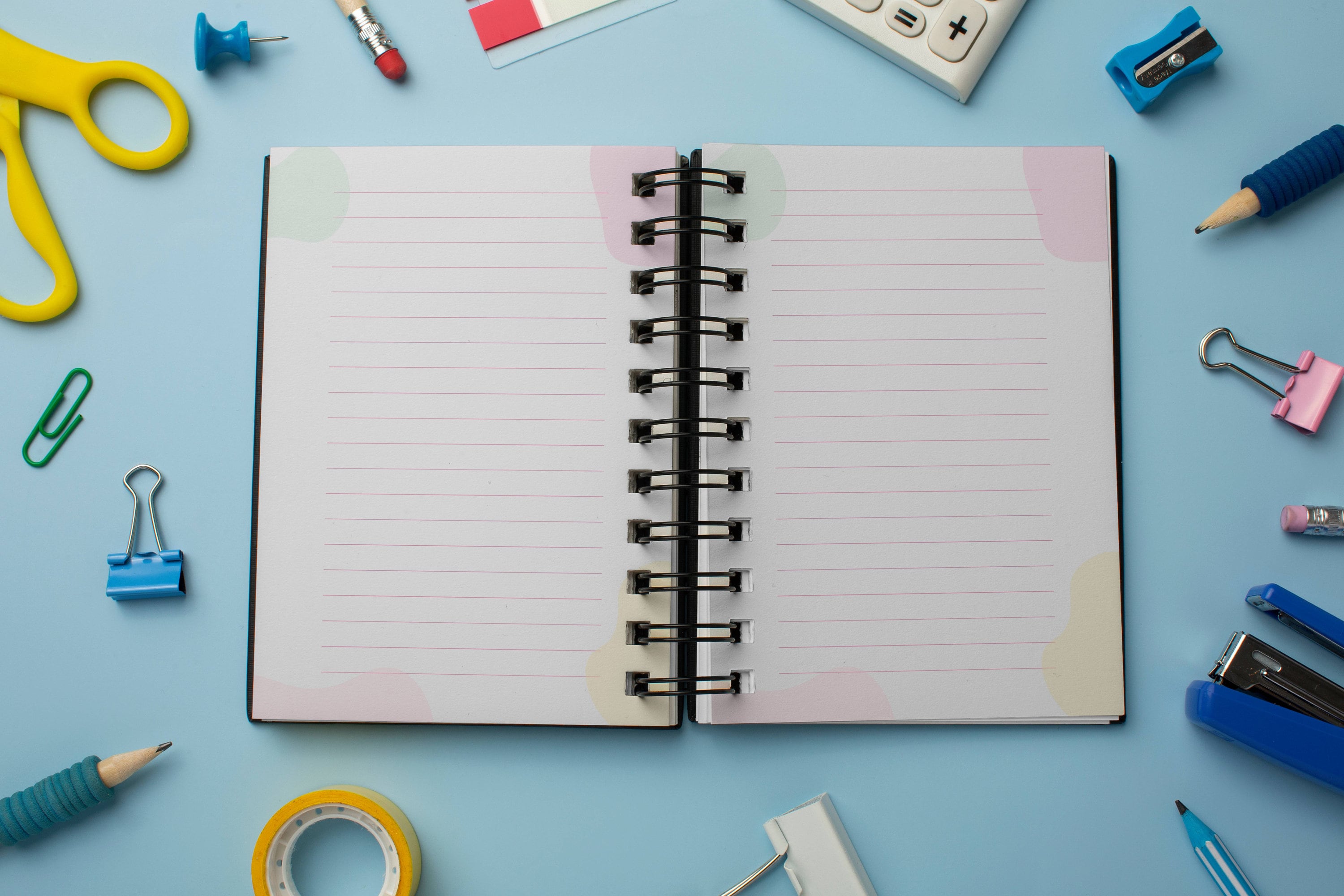 50 Kids Notebook Paper Templates | Printable & Canva Editable (JPG, PNG ...