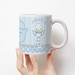 Baptism Mug Design Template - Editable in Canva | Pastel Blue Baptism ...