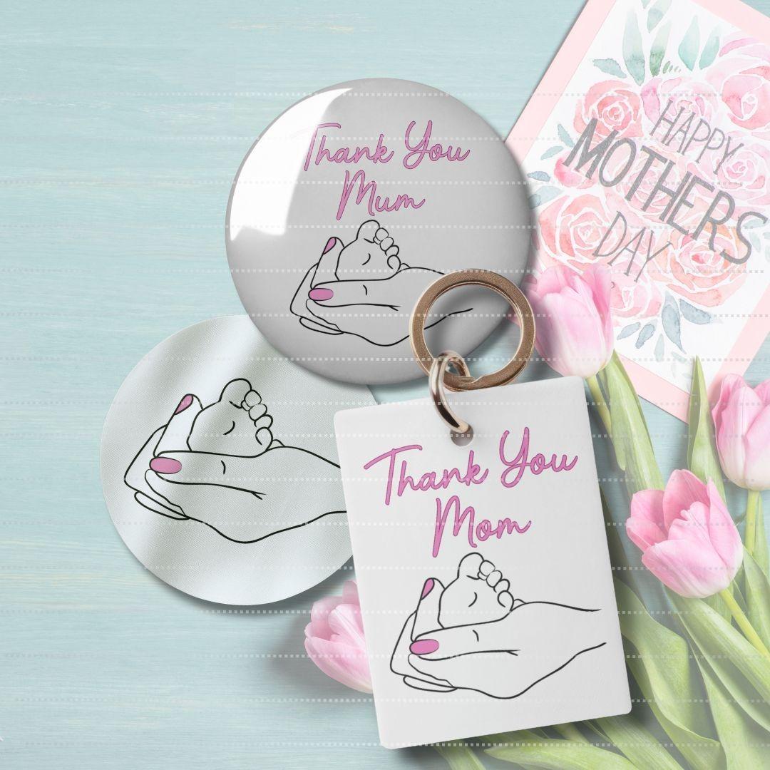 Thank You Mom Clipart High-quality Png Pdf Svg Jpg | Mother's Hand ...
