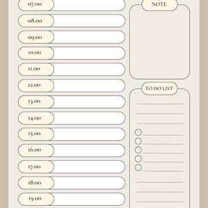Printable Time Block Planners Pack Organize Your Time Hourly Blocking ...