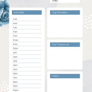 Printable Time Block Planners Pack Organize Your Time Hourly Blocking ...