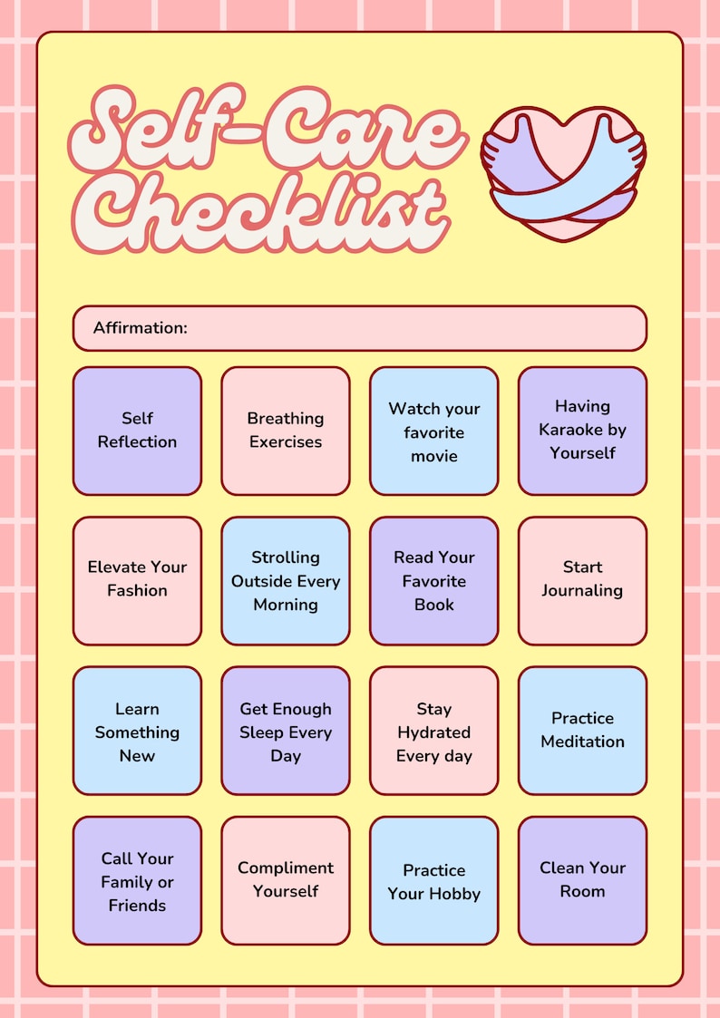 Printable Self Care Planners Pack Mental Health Wellness Planner Self ...